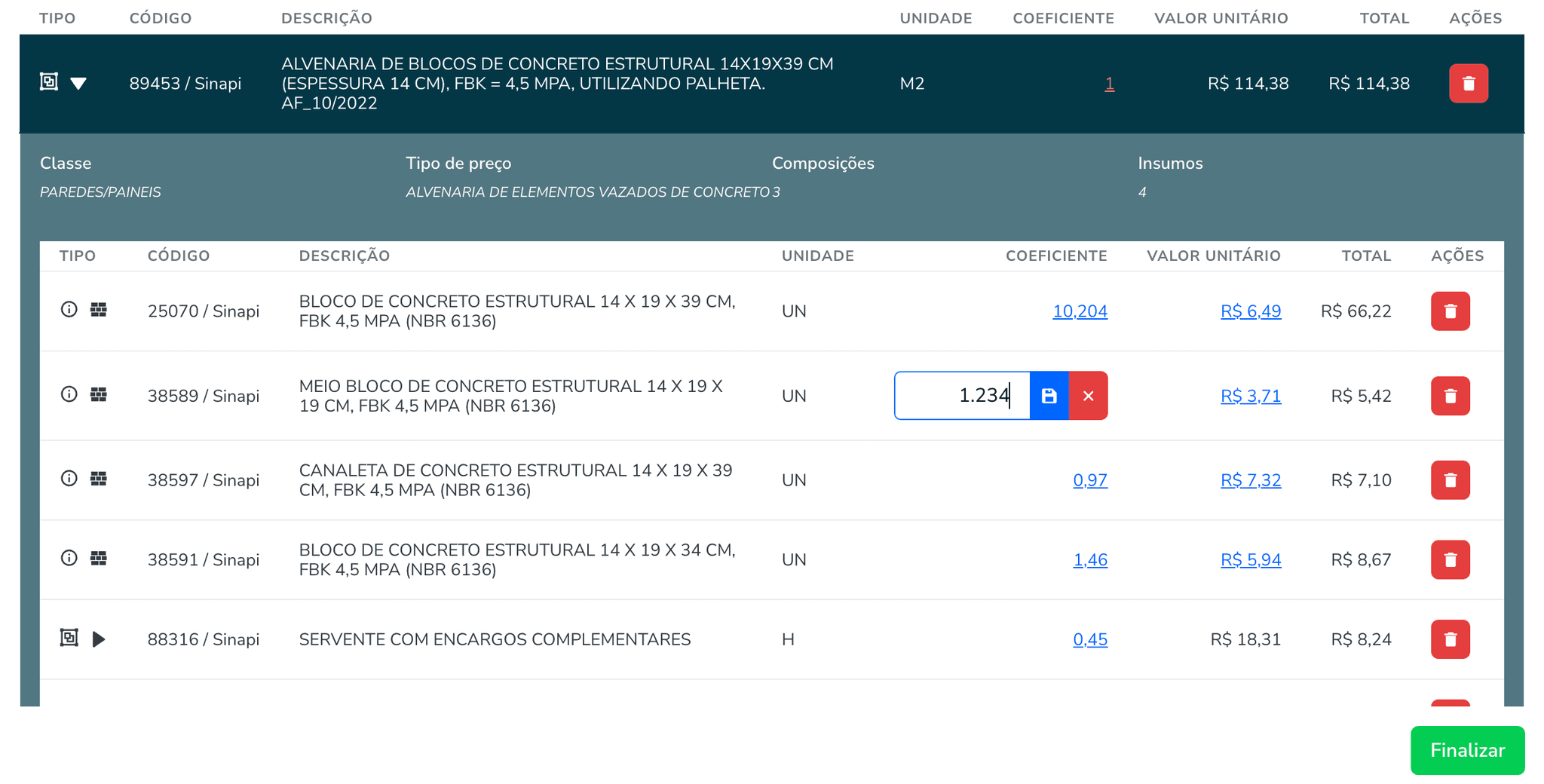 Sienge eCustos: Software de Orçamento de Obras